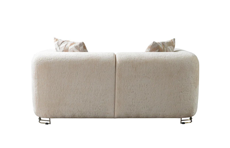 Brenda Ivory Boucle Sofa 93" & Loveseat 71" – LC Furniture